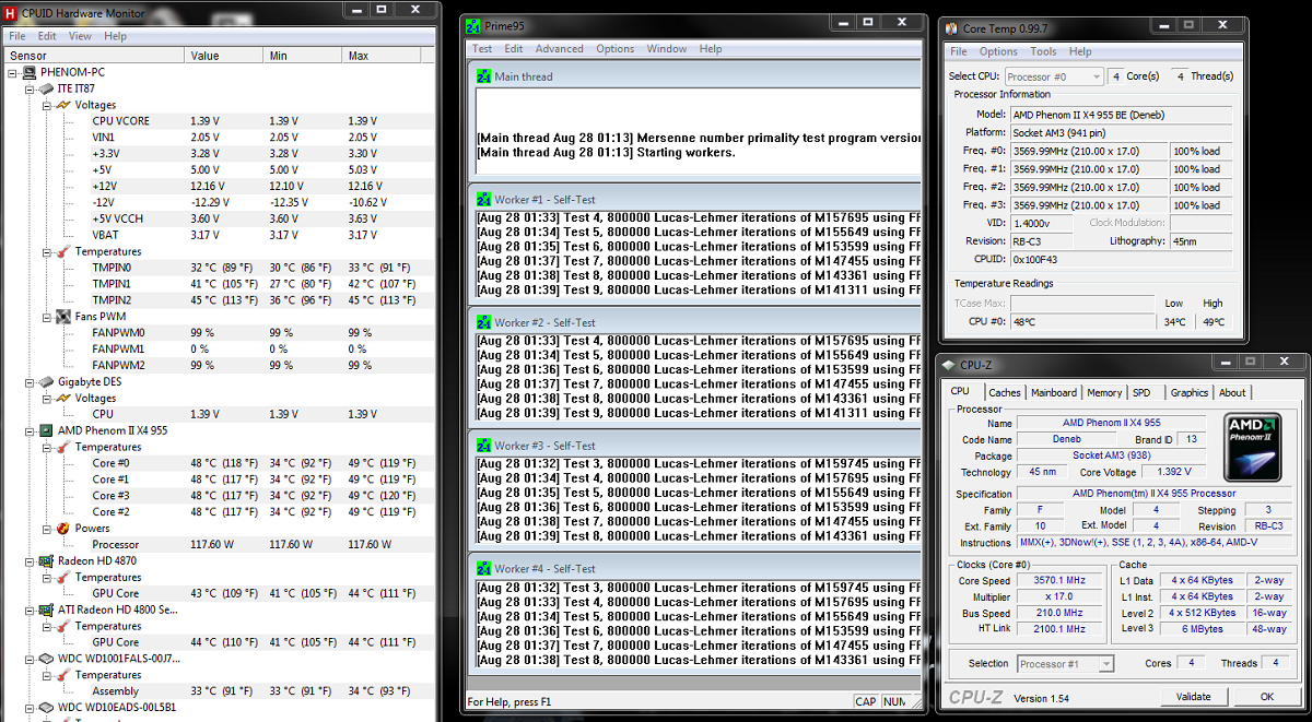 AMD Phenom II X4 955 C3 | Overclock.net