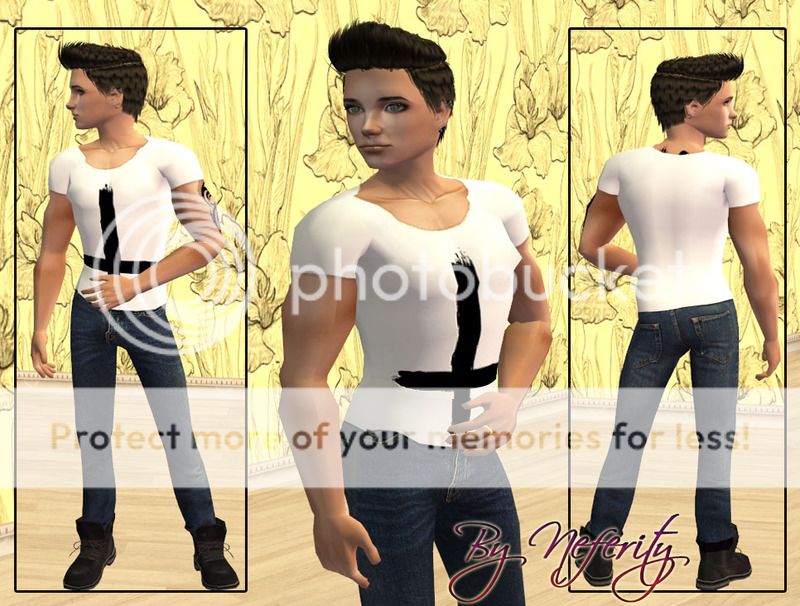 Mod The Sims - WCIF 2 male hairs-both found