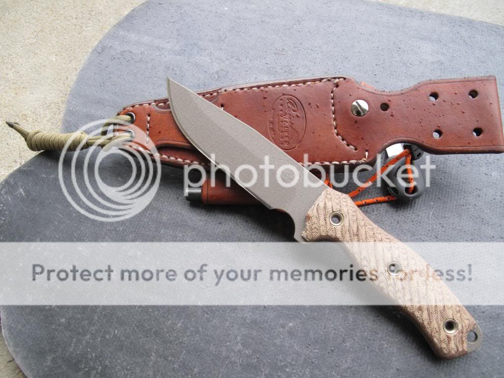 My new Rainwalker Leather Sheaths for Ratmandu | BladeForums.com