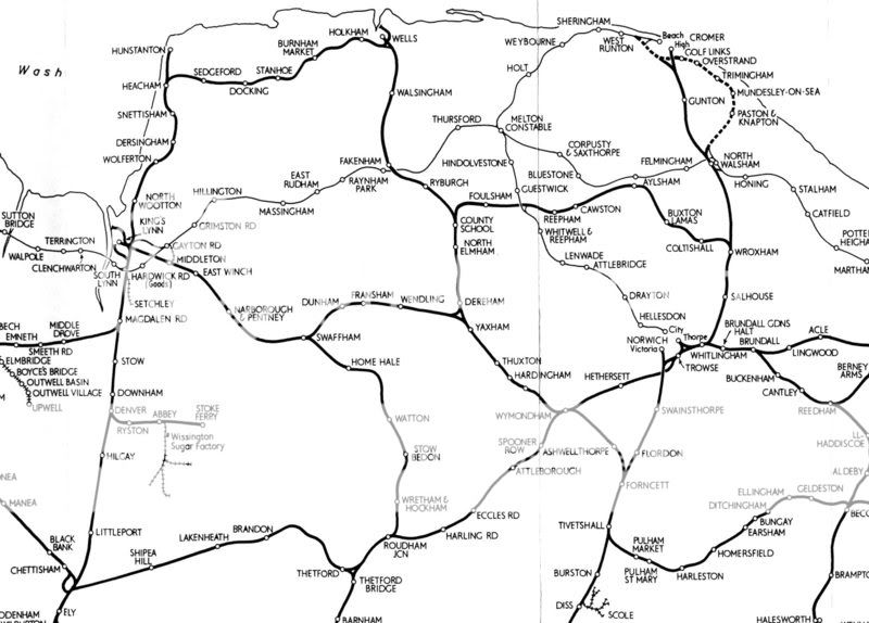 KLF • View topic - Lynn and Fakenham Railway (Austin street station)