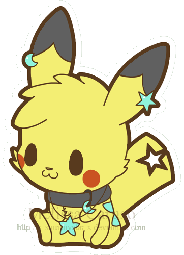 Chibi Pikachu gif by FinalRing | Photobucket