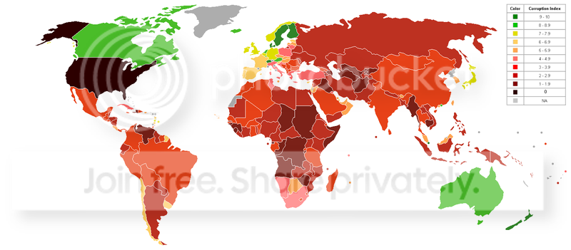 updated corruption map in the wake of the fed refusing to identify over ...