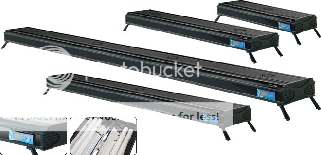 72" (6ft) aquatic life cf fixture with moonloght leds - Reef Central ...