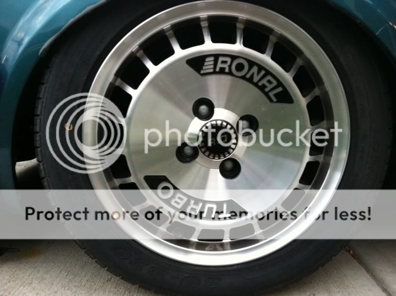 fs ronal turbos 800 with new tires | VW Vortex - Volkswagen Forum