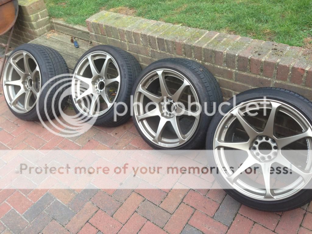 Virtually new 18x9 18x9.5 bronze Cst hyper zero-1 with nexen tyres ...